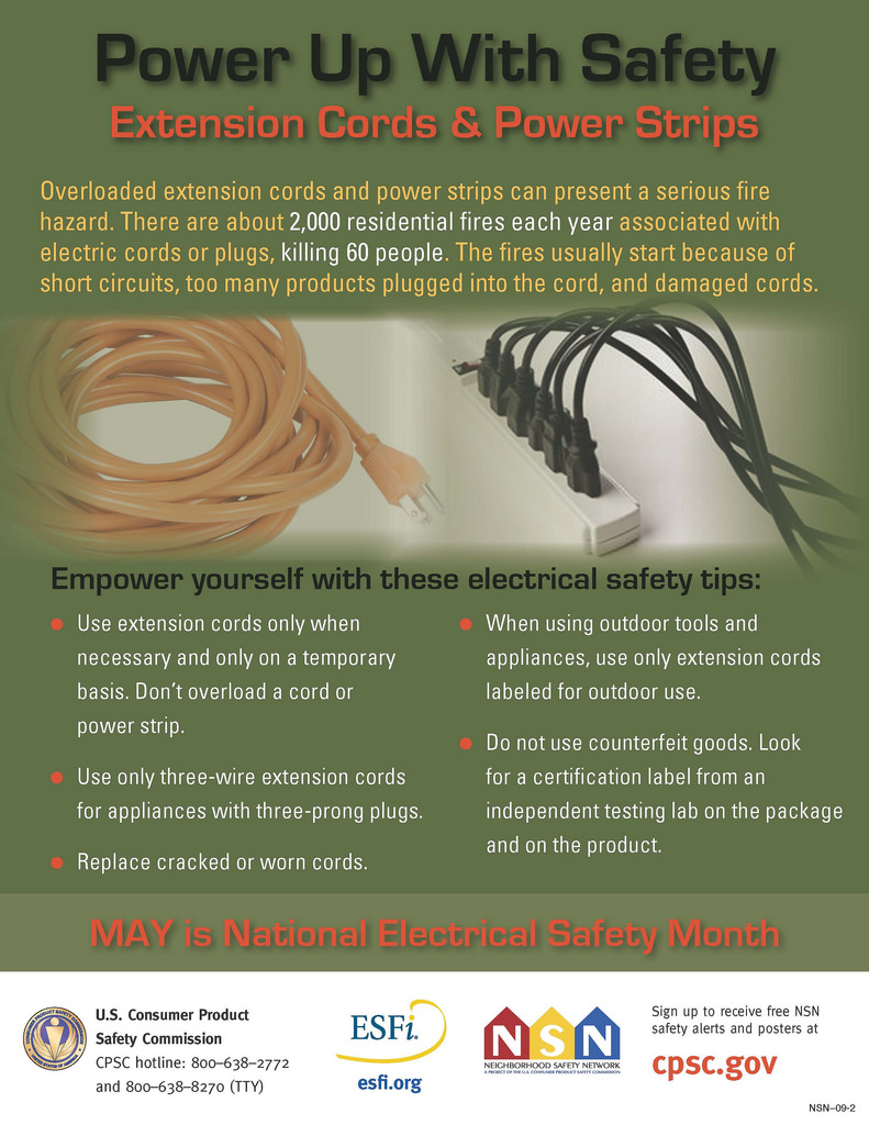 Electrical Safety | CPSC.gov