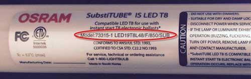 Osram Sylvania Recalls T8 LED Tubes | CPSC.gov