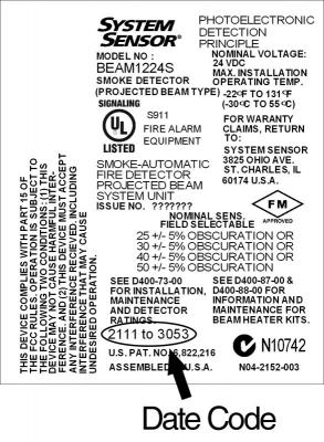 System Sensor Recalls Reflected Beam Smoke Detectors | CPSC.gov